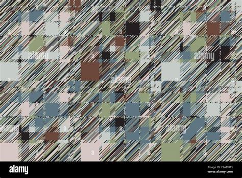 Modern Glitch Background Color Geometric Abstract Pattern Vector