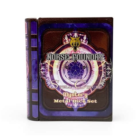 Norse Foundry Spell Circle Mystery Dice Set Board Games — Strategic