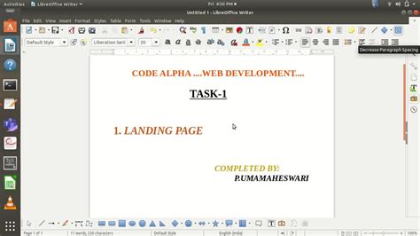 Umamaheswari Prabagiri On Linkedin Html Css Js Codealpha Internship Webdevelopment