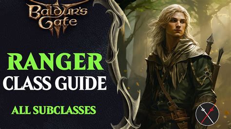 Baldurs Gate 3 Ranger Class Guide Fextralife