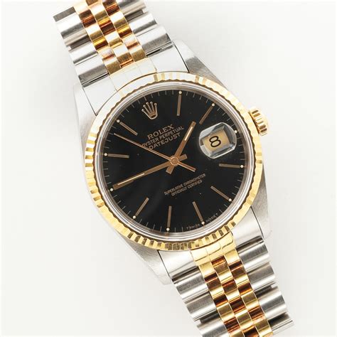 Rolex Vintage Datejust 36mm Ref 16233 Watch A Retro Tale