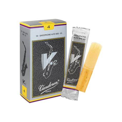 Vandoren Alto Saxophone Reeds V 12 Hardness 4 10 Pieces Unbox Japan