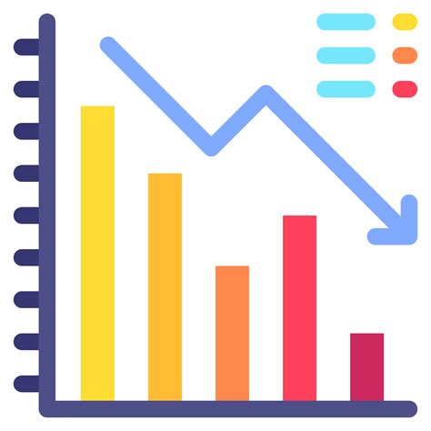Down Decrease Bar Chart Stats Statistics Icon Download On Iconfinder