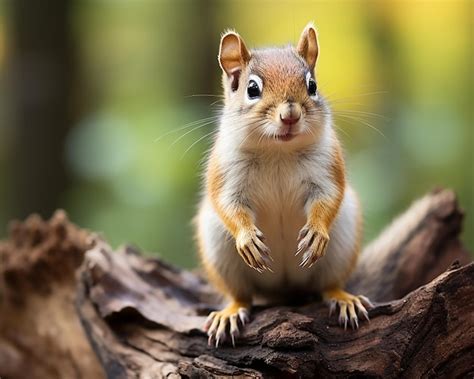 Premium Ai Image Isolated Chipmunk On White Background