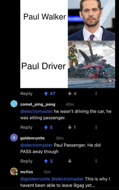 Paul Walker Auto Memes
