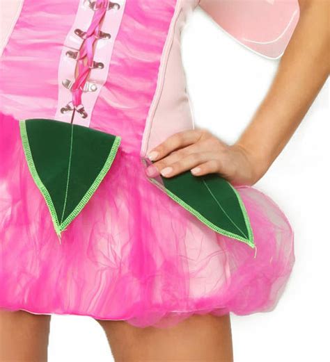Pretty Pink Pixie Halloween Costume For Adults 3wishes Com