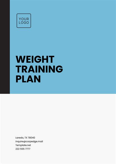 Maintenance Training Plan Template Pl