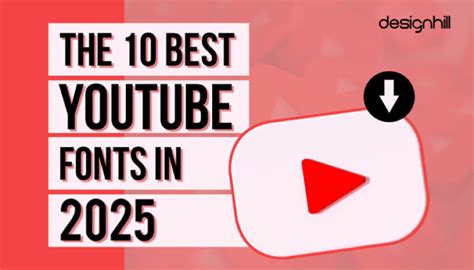The 10 Best Youtube Fonts In 2025