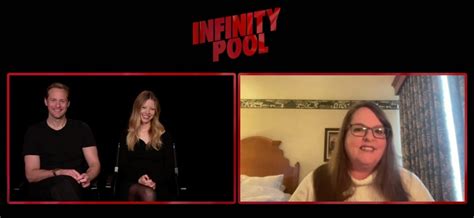 Video Interview Mia Goth And Alexander Skarsgård Talk Infinity Pool