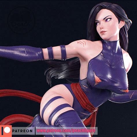 Stl File Psylocke Xmen Nsfw Sfw 🎁・model To Download And 3d Print・cults