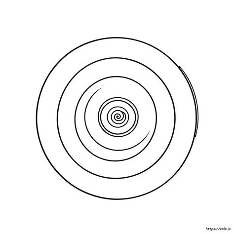 Spiralen Ausmalbilder