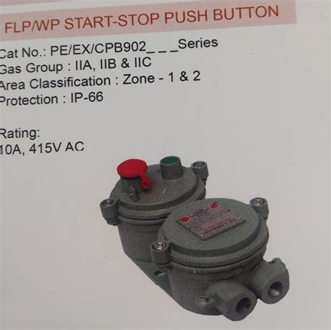 Flameproof Push Button Stations Flameproof Push Button Latest Price