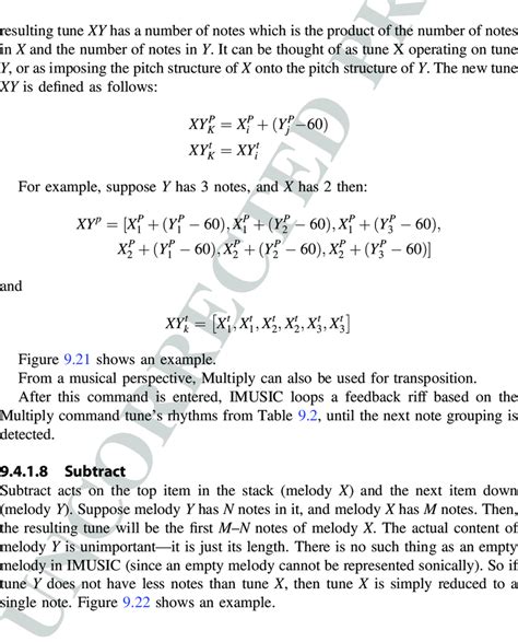 21 The Result Of A Multiply Command When The Top Of The Stack Is Y And