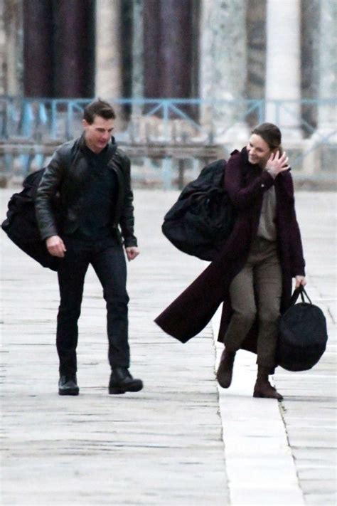 Tom Cruise And Rebecca Ferguson Hang From Vienna Opera House For Mi5