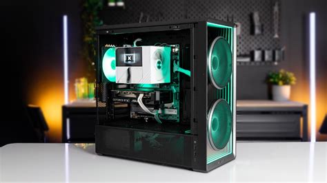 A Pc Case From The Future Lian Li Lancool 217 Inf Build Youtube