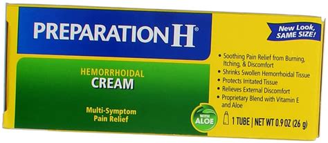 Preparation H Cream 090 Oz 2 Pack