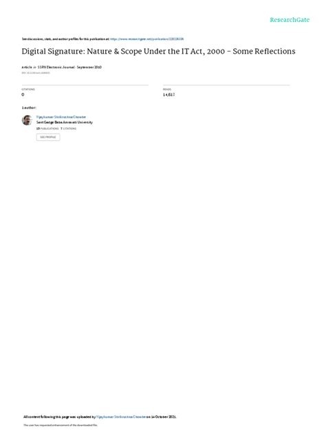 Digital Signature Pdf Public Key Cryptography Key Cryptography