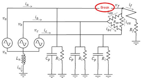 Theoretical Model Of Back Fed Earth Fault On A Resonant Earthed Network