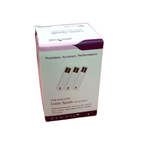 Lactate Test Strip Lacto Spark Quicklab Services Private Limited