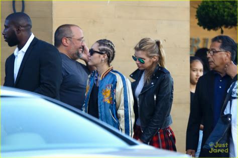Full Sized Photo Of Miley Cyrus Girlfriend Stella Maxwell Hold Hands At