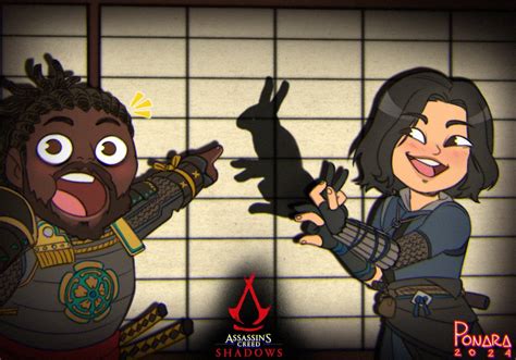 Yasuke And Naoe Assassins Creed And 1 More Drawn By Artofponara