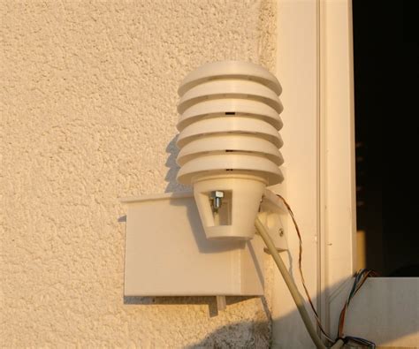 Radiation Shield Stevenson Screen Temperature Sensor Weather Station By Makermeik Download