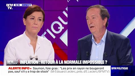Michel Édouard Leclerc Les Pouvoirs Publics Ont Fait Un Déni Dinflation