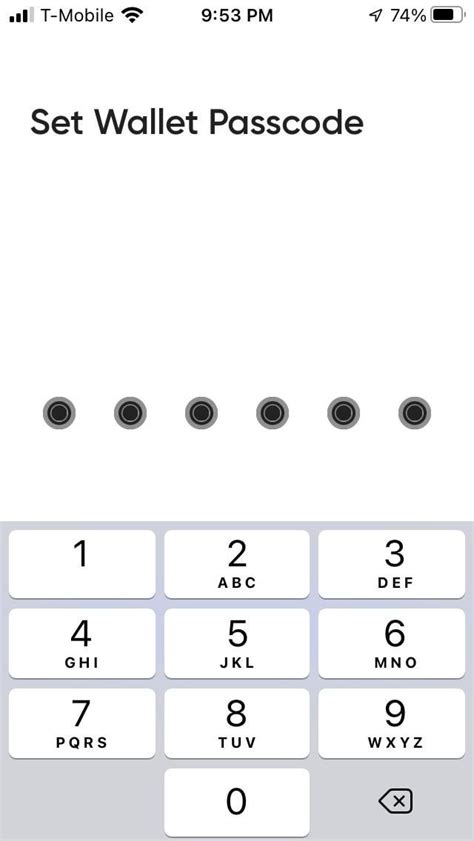 Set Wallet Passcode Anyone Having This Problem See Comment In Post