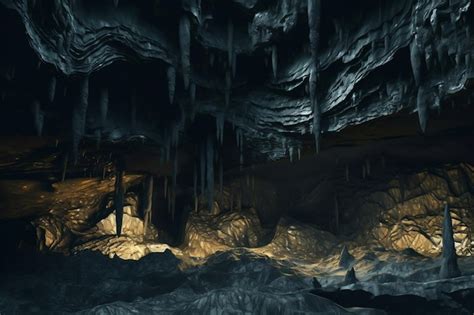 Premium Ai Image Texture And Design Of The Cave