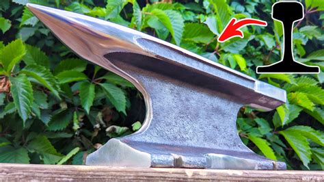 How To Make A Blacksmith Anvil From A Railroad Track