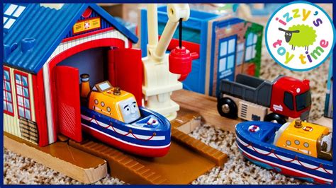Captain And The Boat City Fun Toy Trains With Thomas And Friends Youtube