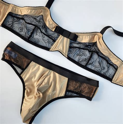 Silky Soft Sparkly Thong For Men Accommodating Pouch Super Elastic