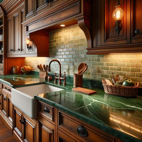 16 Captivating Countertop Colors To Harmonize With Oak Cabinets