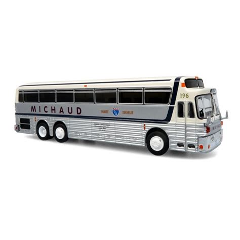 Iconic Replicas 87 0548 1969 Eagle Model 05 Coach Michaud Bus Lines