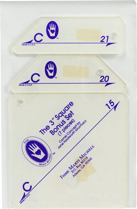 Perfect Patchwork Template Set C Bonus Complement Set