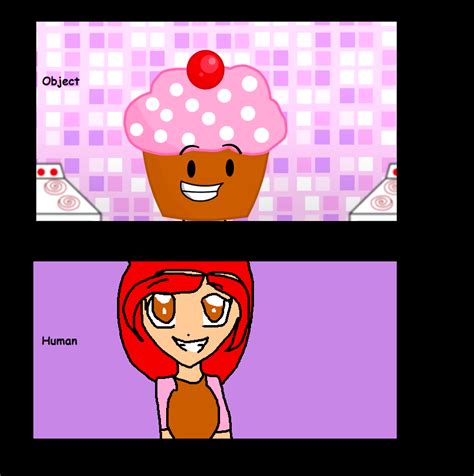 Cupcake Human And Object By Diamondcute99 On Deviantart