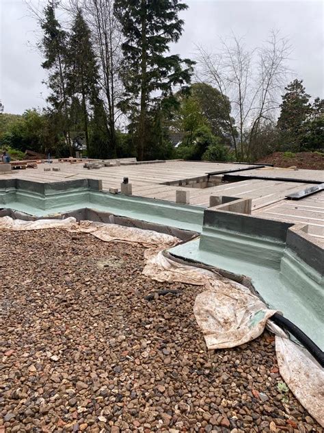 Waterproofing An Insulating Concrete Framework Icf New Build Basement
