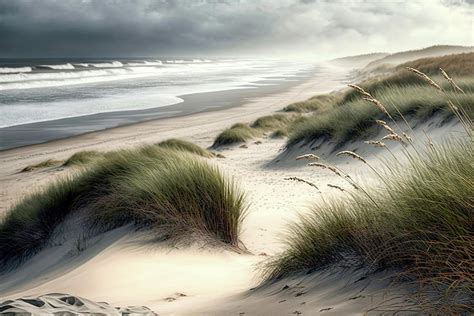 Grassy Beach Front Photograph By Athena Mckinzie Pixels