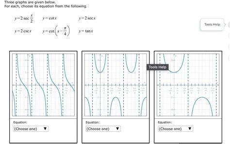 solved three graphs are given below for each choose its