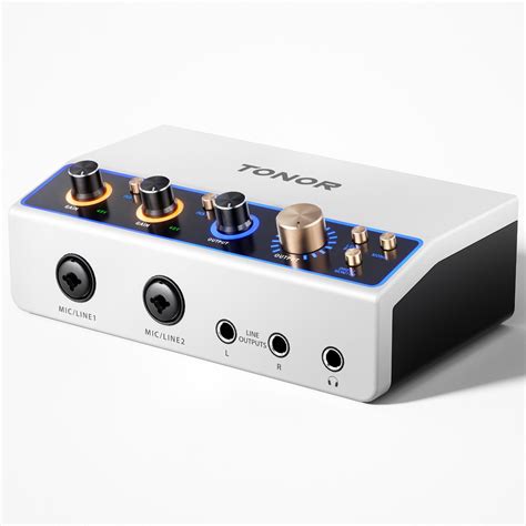 Tx510 2o2 Audio Interface Usb Audio Mixer Tonor