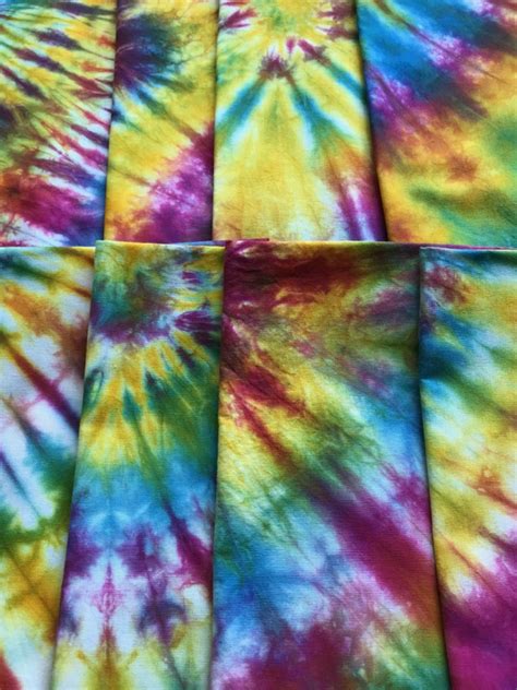 Back To The 60s Tie Dyeing Lynda Heines Fabric Design