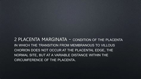 Abnormalities Of Placenta And Cord 1pptx