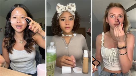 Grwm Get Ready With Me Makeup Storytime Tiktok Compilation ️