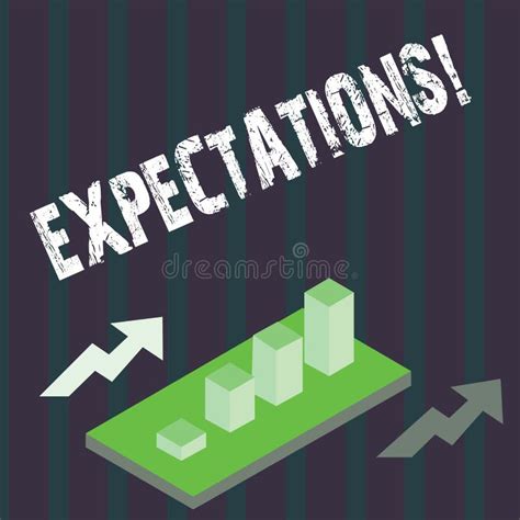 Handwriting Text Expectations Concept Meaning Hugh Sales In Equity