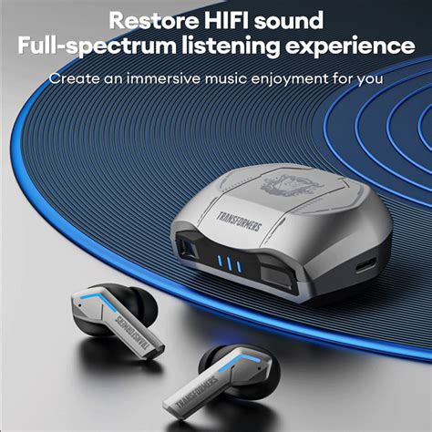 Transformers Tf T06 Bluetooth Earphone Noise Reduction Gamextremeph