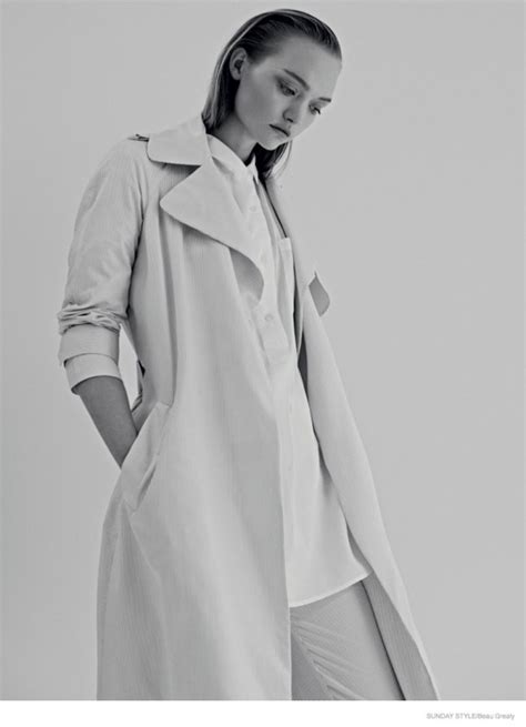 Gemma Ward Is A Vision In Photo Shoot For Sunday Style October 2014