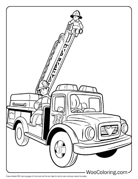 Fire Truck Coloring Book Pdf