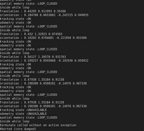 Getting Segmentation Fault During Positional Tracking Stereolabs Forums