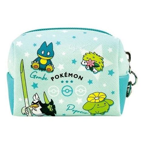 Pokémon 精靈寶可夢 日版 比卡超 Pokemon 皮卡丘 便攜 迷你 Pouch 匙扣 散紙包 皮革 零錢包 多功能 收納袋 銀包 小