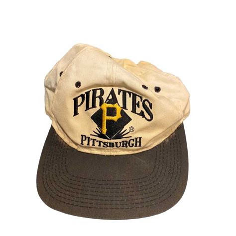 Vtg 80s90s Pittsburgh Pirates Hat Gem